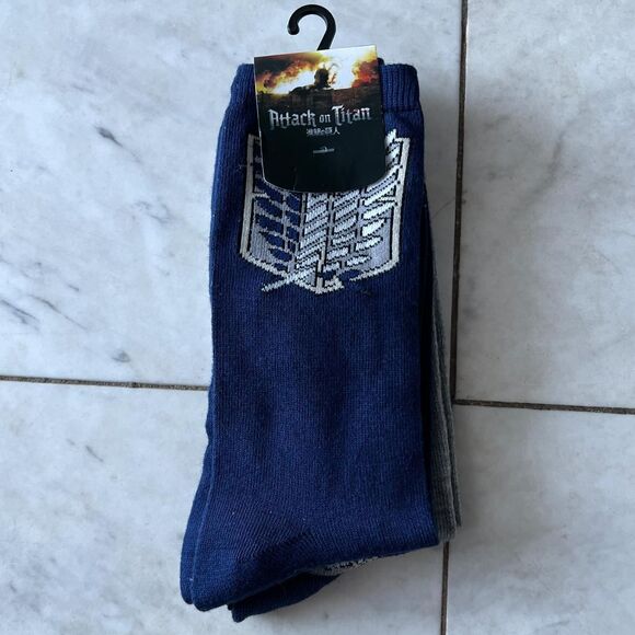 Underwear & Socks | Attack On Titan Two Pairs Of Socks | Poshmark